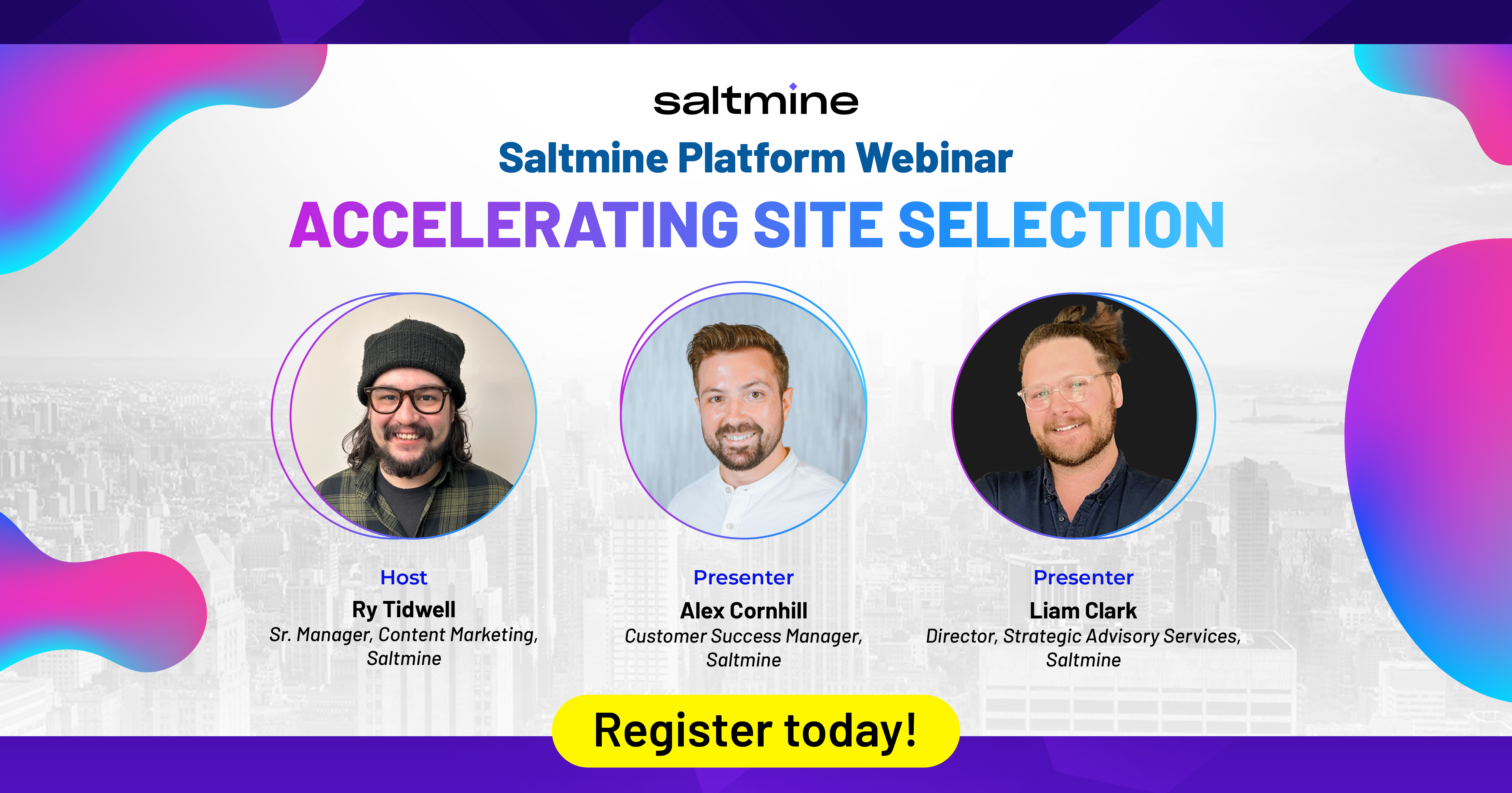 Accelerating Site Selection Webinar LP